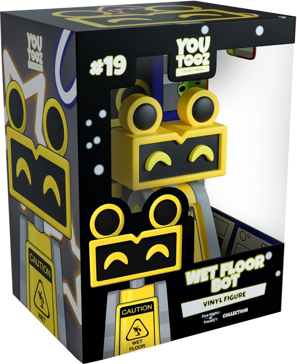 Amazon.com: Youtooz: Wet Floor Bot Vinyl Figure #19 FNAF Five Nights at ...