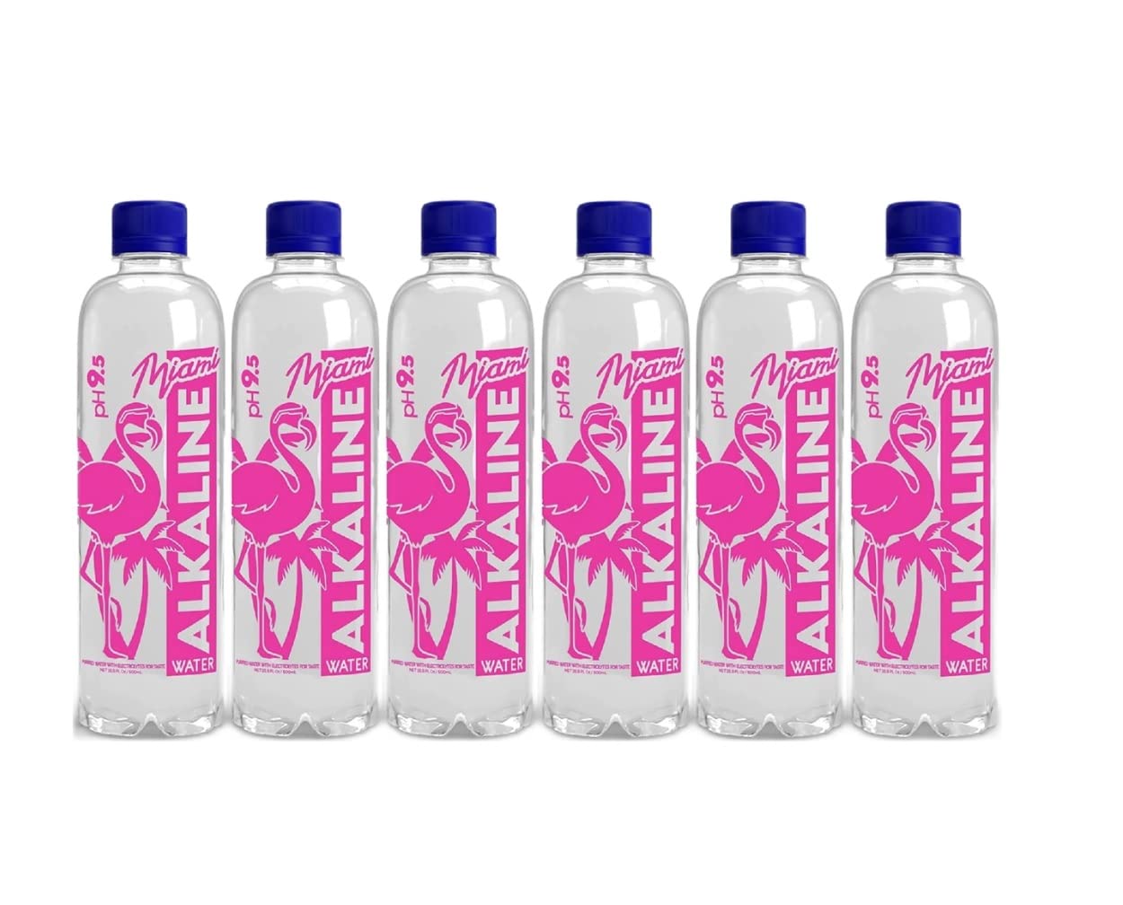 Amazon.com: Miami Alkaline Water - pH 9.5, Purified Water with ...