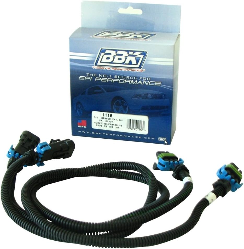 Amazon.com: BBK 1116 O2 Oxygen Sensor Wire Harness Extensions 36" for ...