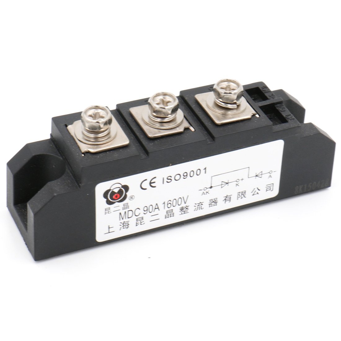 Baomain Rectifier Diode Module MDC-90A 1600V 90A 3 Terminals MDC SCR ...