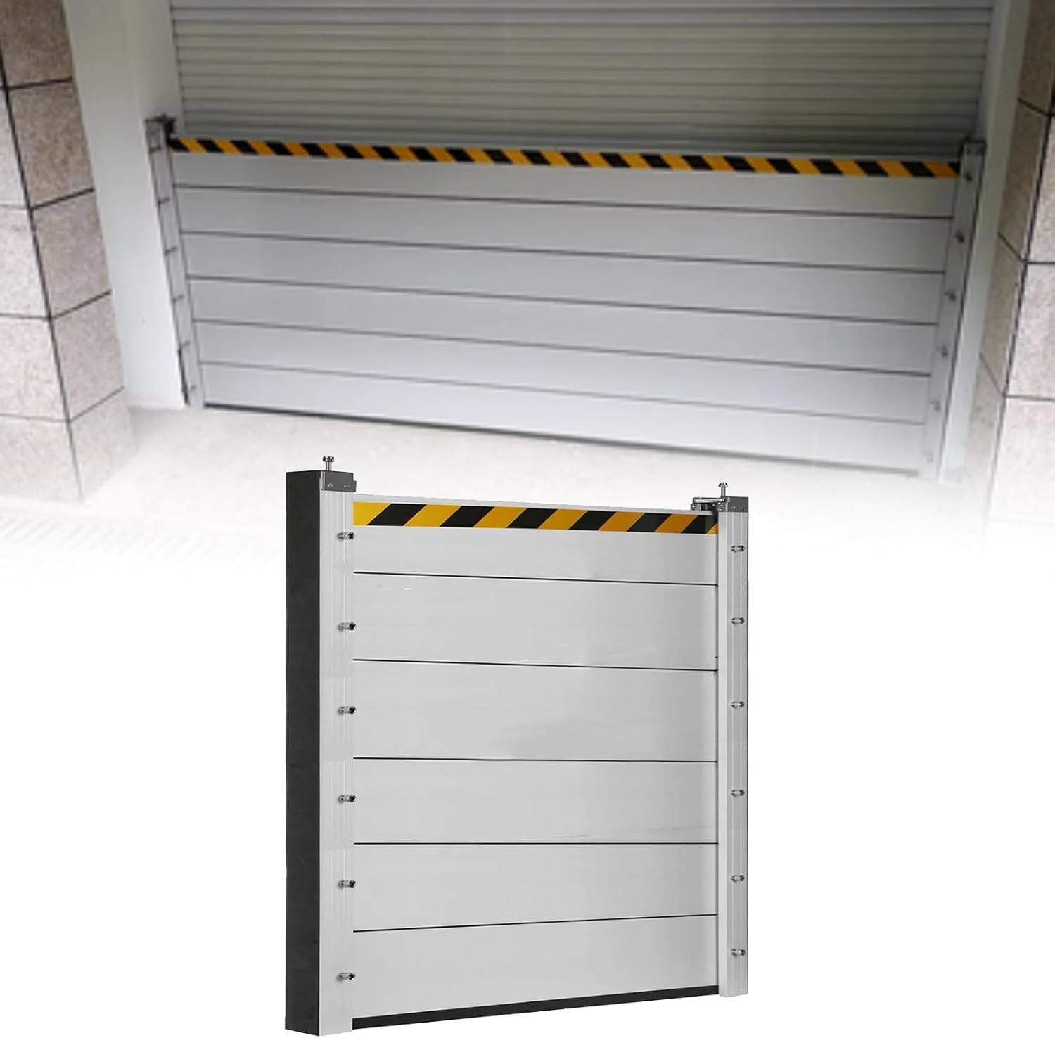 Amazon.com: JLXJYS 120cm Tall Aluminum Flood Control Barrier for ...