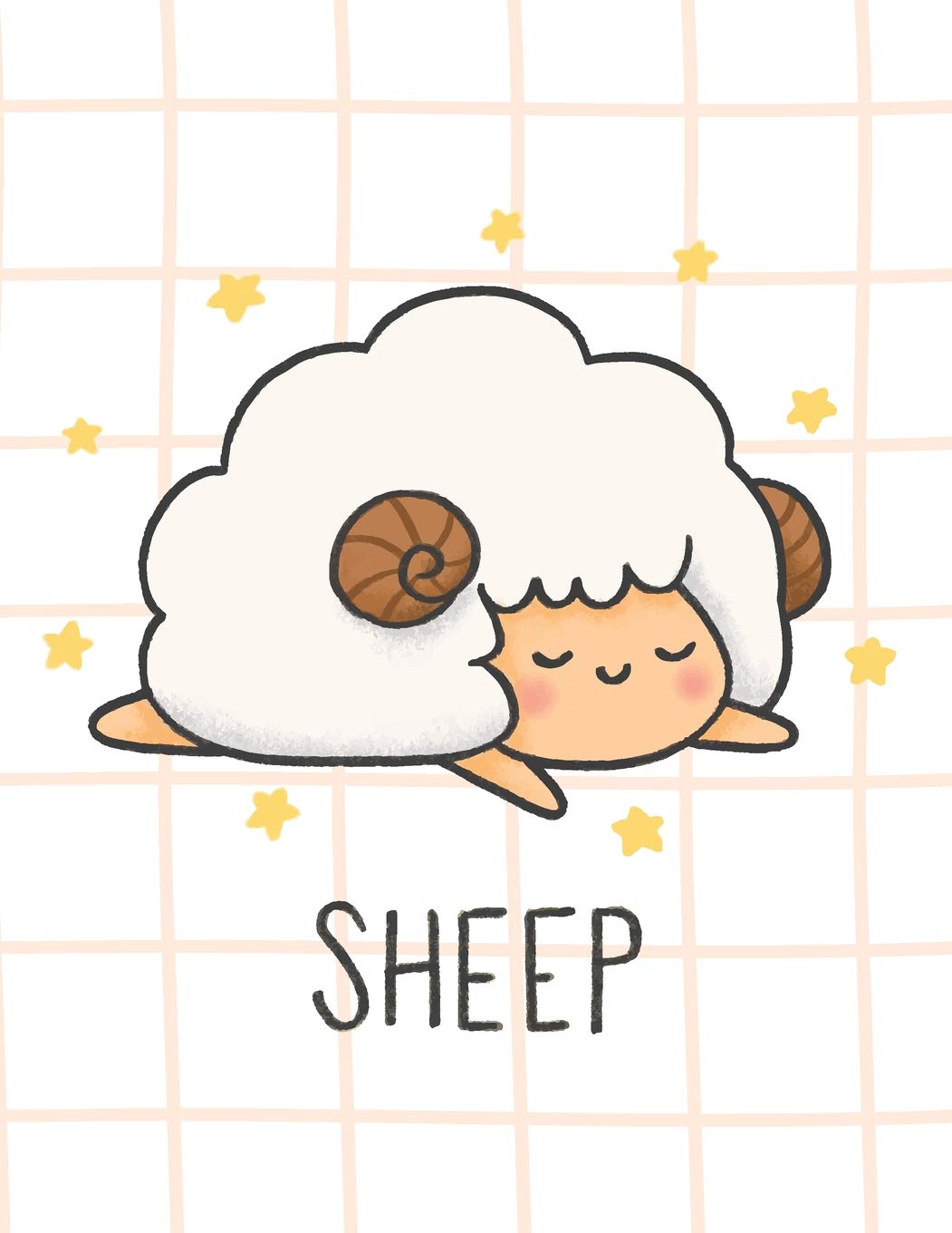 Cute Sheep Drawing