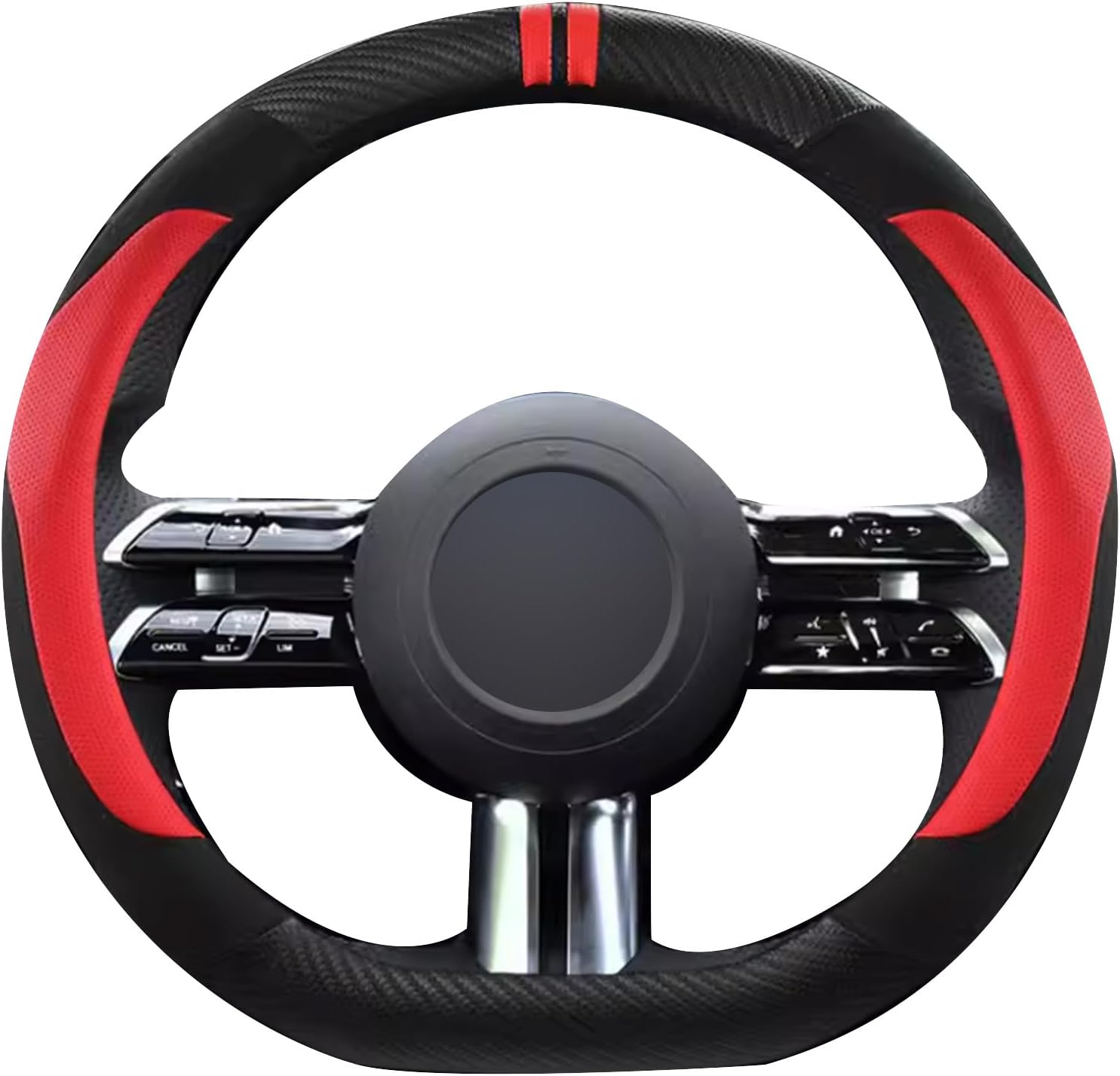 Amazon | 日産 ノート E12 NOTE NISMO (E12/HE12/NE12) D型 ハンドルカバー 3D グリップ ハンドル 保護カバー ステアリングカバー 手触りよし ...