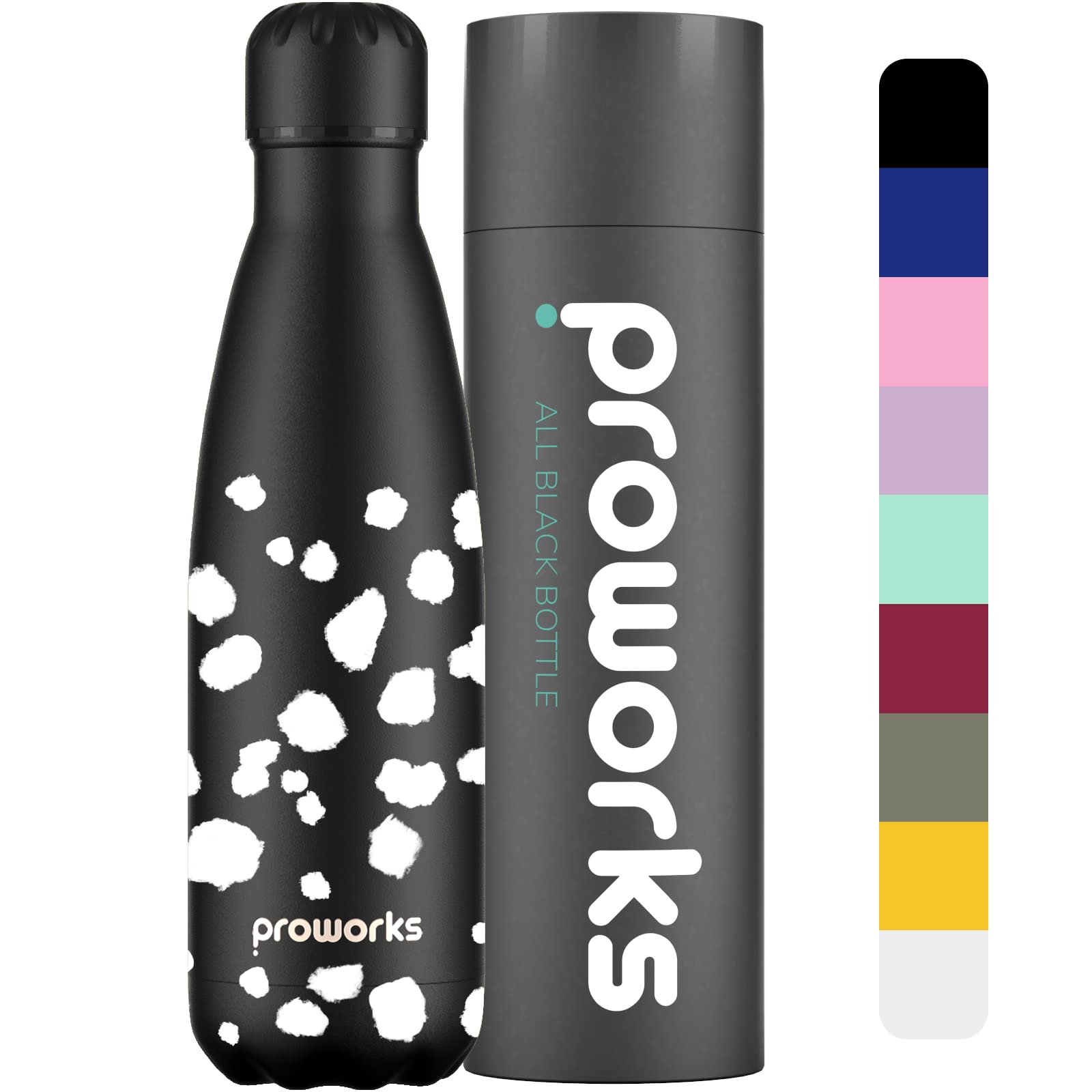 Proworks Performance Stainless Steel Sports Water Bottle | Double ...