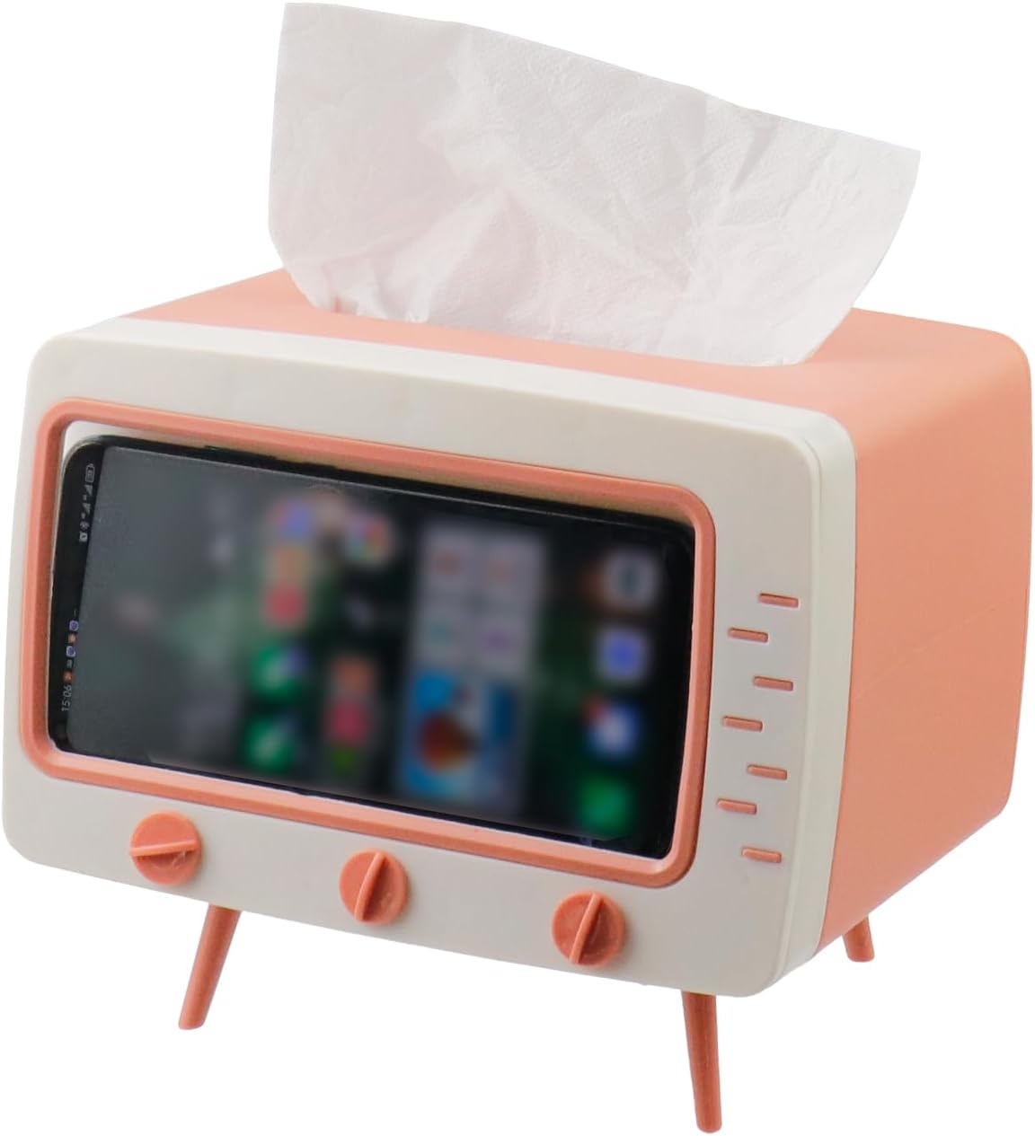 Amazon.com: FarBoat 1Pack Creative TV Tissue Box Holder, Functional TV ...