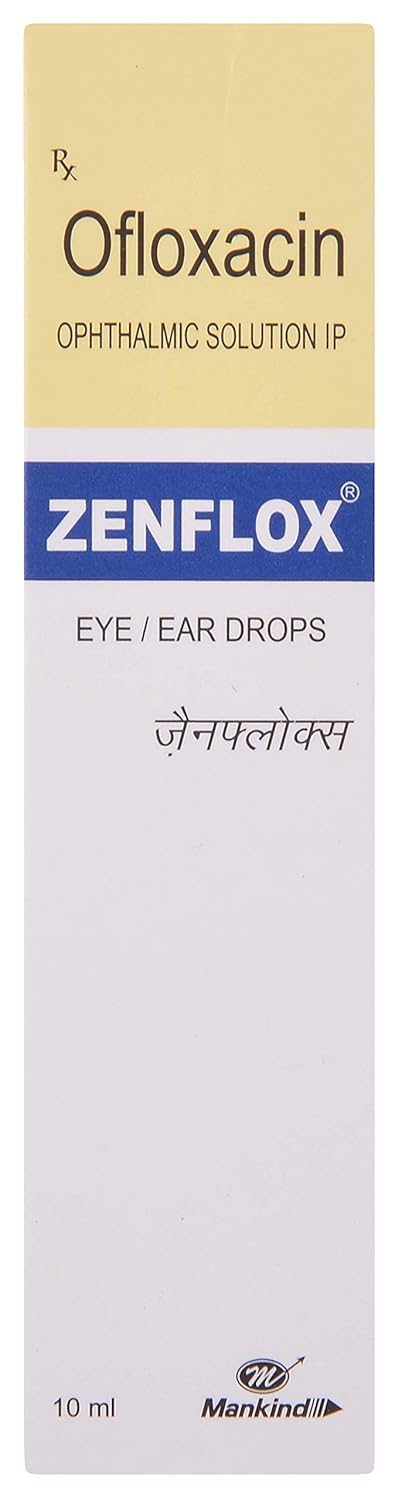 Zenflox - Bottle of 10 ml Eye/Ear Drops : Amazon.in: Health & Personal Care
