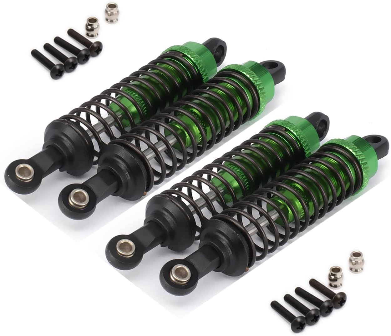 Amazon.com: Oil adjustable 70mm alloy shock absorber damper for rc car ...