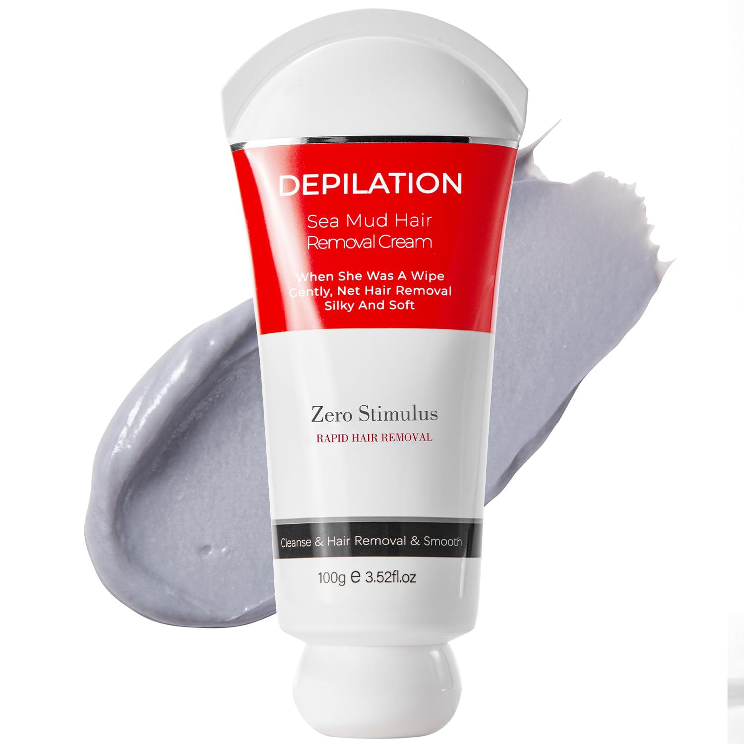 Painless Hair Removal Cream Soothing Depilatory For Unwanted Body ...