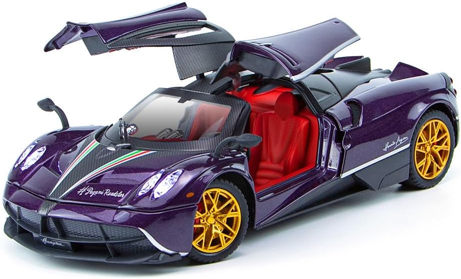 Amazon.com: 1:24 alloy die-casting metal Pagani car model toys, Pagani ...