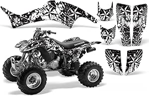 Amazon.com: AMR Racing ATV Graphics Kit: Quad Stickers for Honda TRX ...