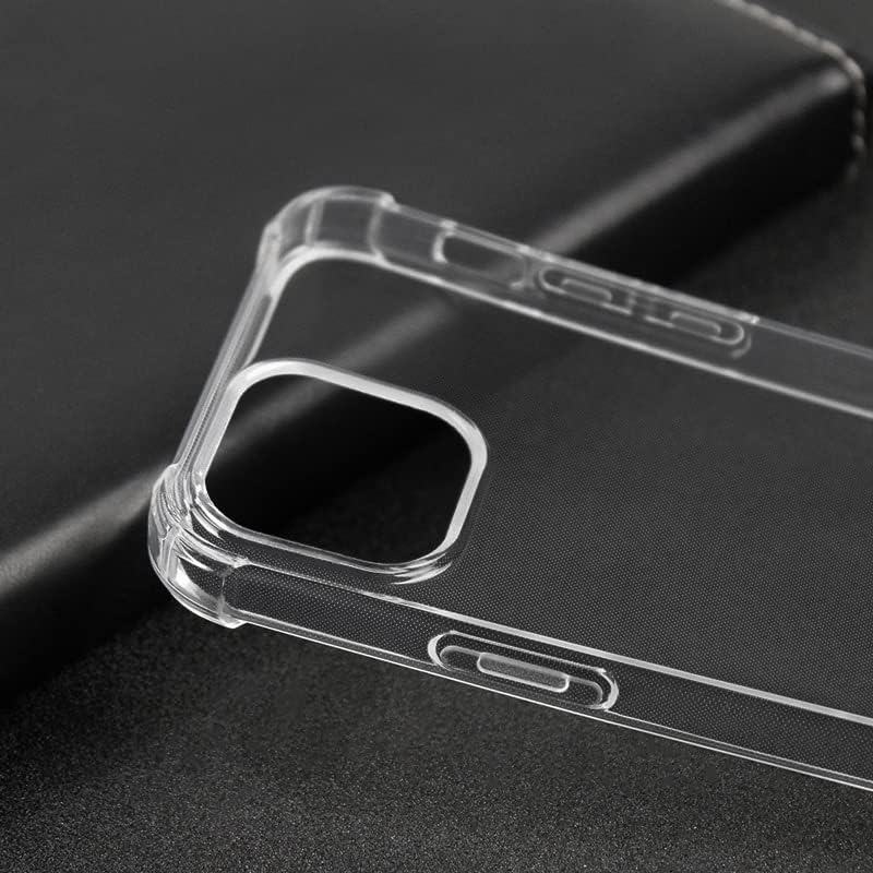 TotGuard iPhone 12 Clear Case,Anti-Vibration, Anti-Slip,Four Corner ...