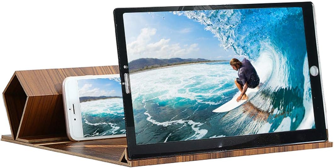 DYTTY 12 Inch 3D Mobile Phone Screen Magnifier Folding Video ...