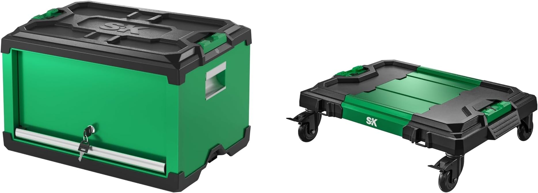 SK Modular Stackable Storage Tool Box, 20.5 Inch, 1-Door Steel Box, SK ...