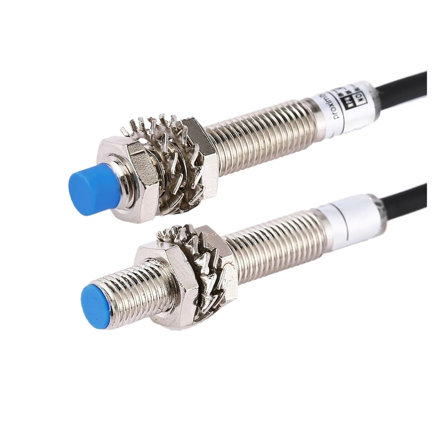 VLALAMNO 1 Pcs IP65 M8 Inductive Sensor 1.5mm 2mm Standard 2 Wire 3 ...