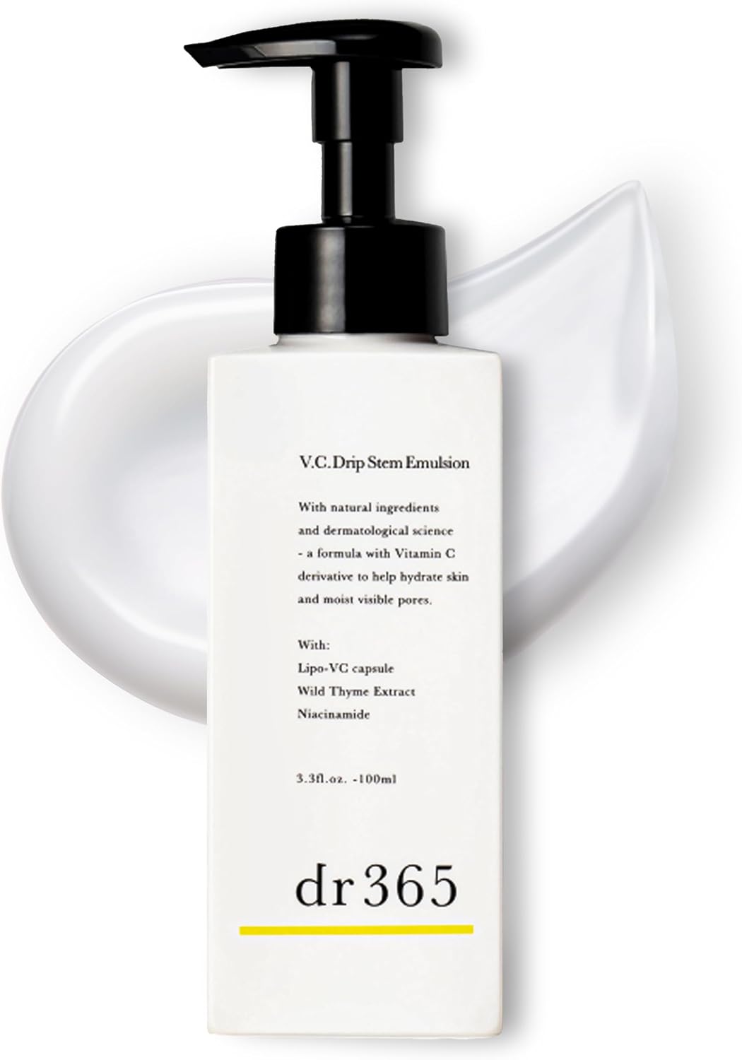 Amazon | dr365 V.C. ドリップステムエマルジョン 乳液 ビタミンc 毛穴 スキンケア ナイアシンアミド シカ ニキビ 敏感肌 保湿 乾燥肌 ハリ 弾力 ペプチド リポソーム ...
