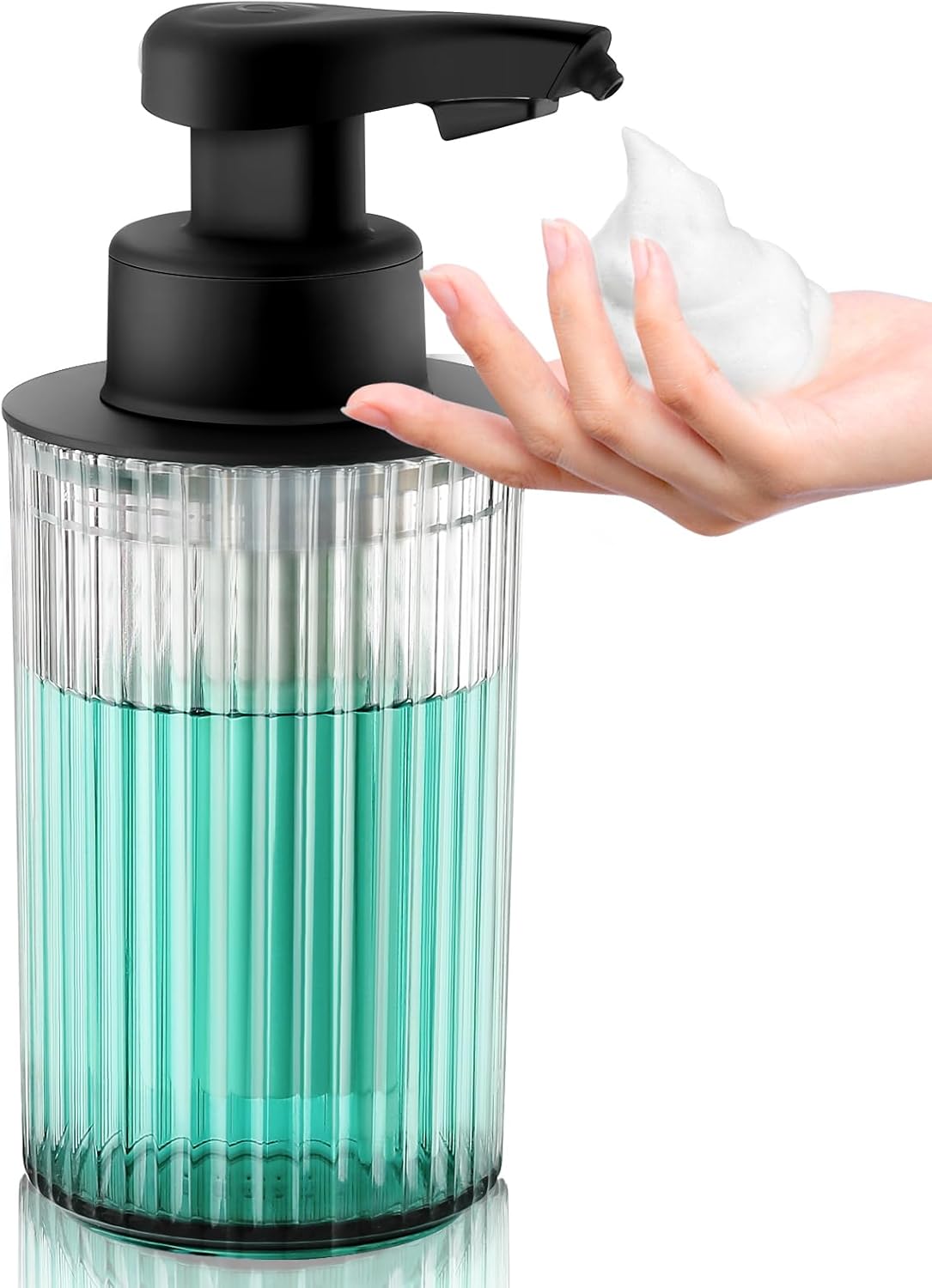 Amazon.com: Automatic Soap Dispenser Foaming Touchless: 9oz Black ...