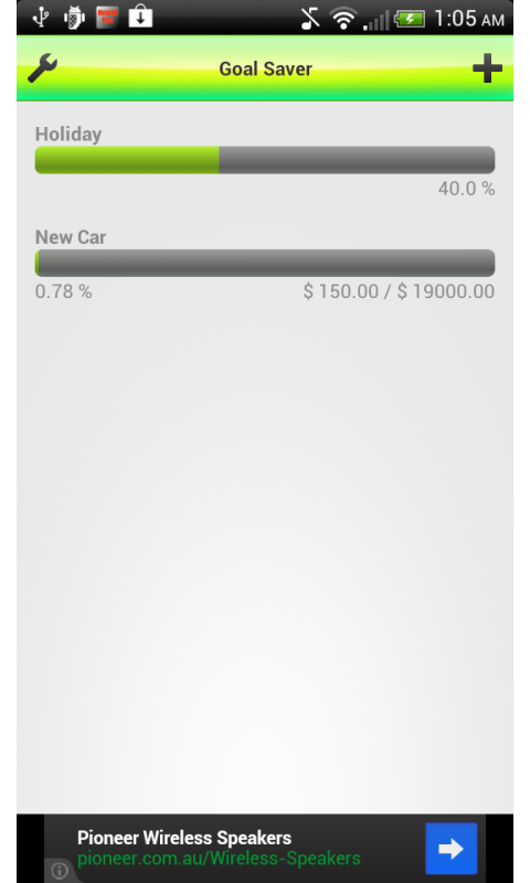 Goal Saver - App on Amazon Appstore