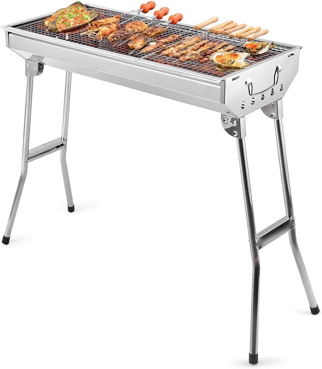 Medium Removable Steel Barbecue - Mangal Type - Russia : Amazon.co.uk ...