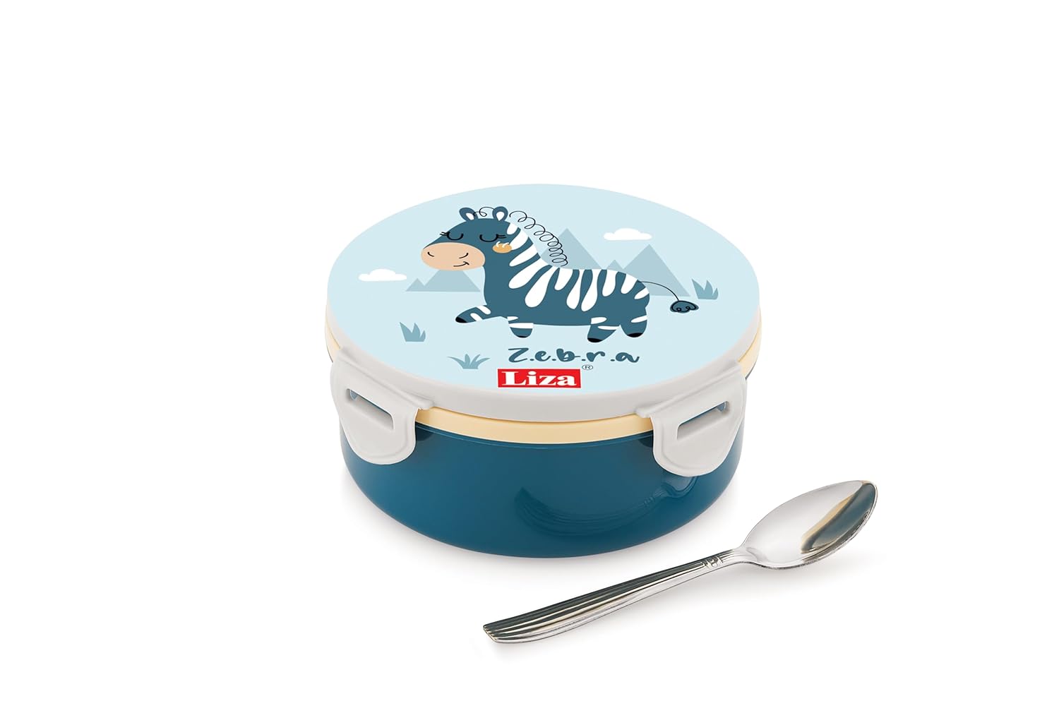 Buy Liza-Tasty Bites Lunch Box Stainless Steel Leak-Proof Snacks, for ...