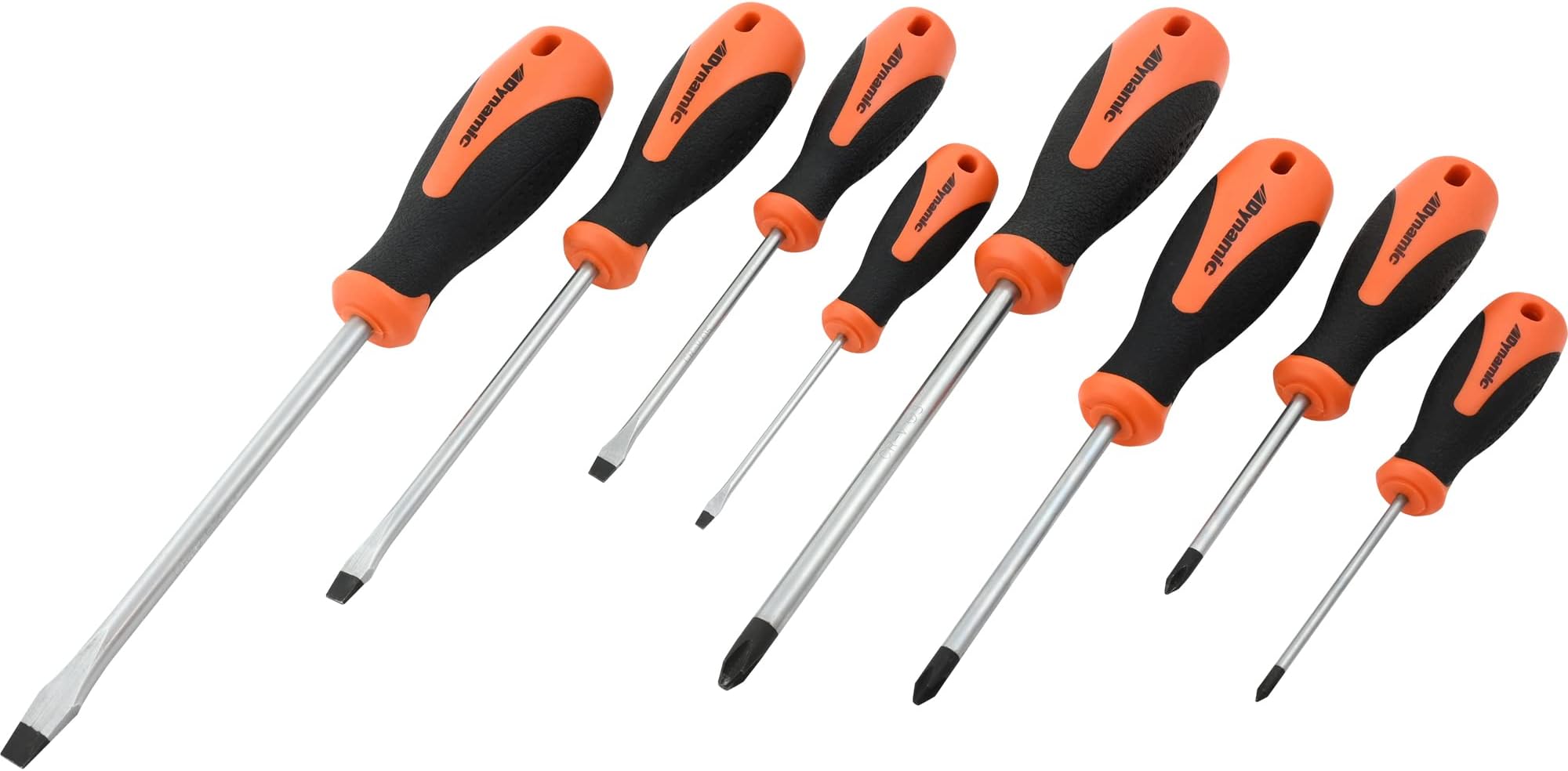 Wiha 53390 Screwdrivers, Slotted and Phillips, Extra Heavy Duty, Non ...