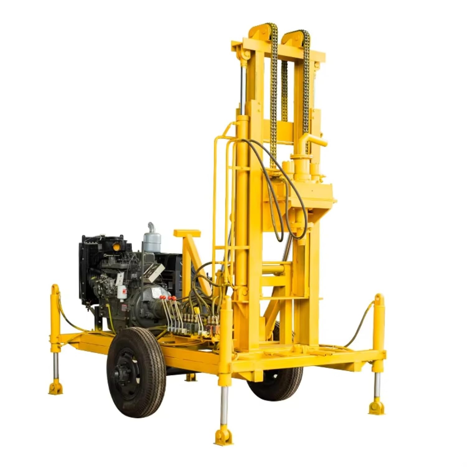 Water Well Drilling Equipment/Small Portable Borehole Water Well Drill ...