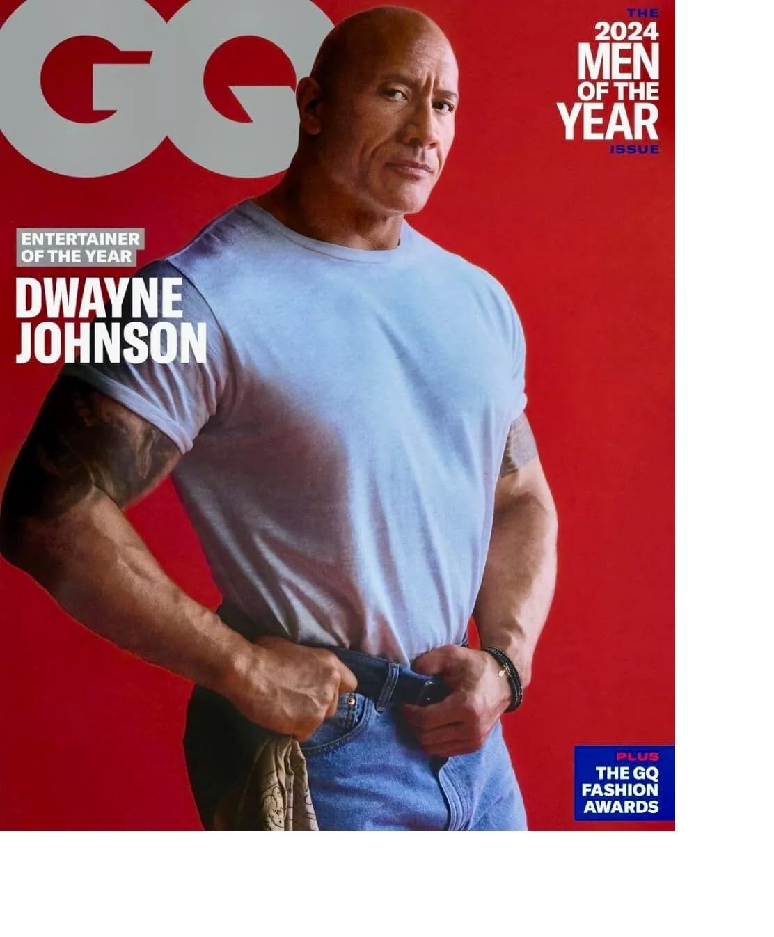 Buy GQ Magazine (December 2024 January 2025 Issue) Dwayne Johnson - Men ...