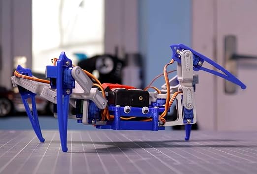 Techno-Tirupati Quadruped Spider Robot 3D Printed Plastic Parts ...