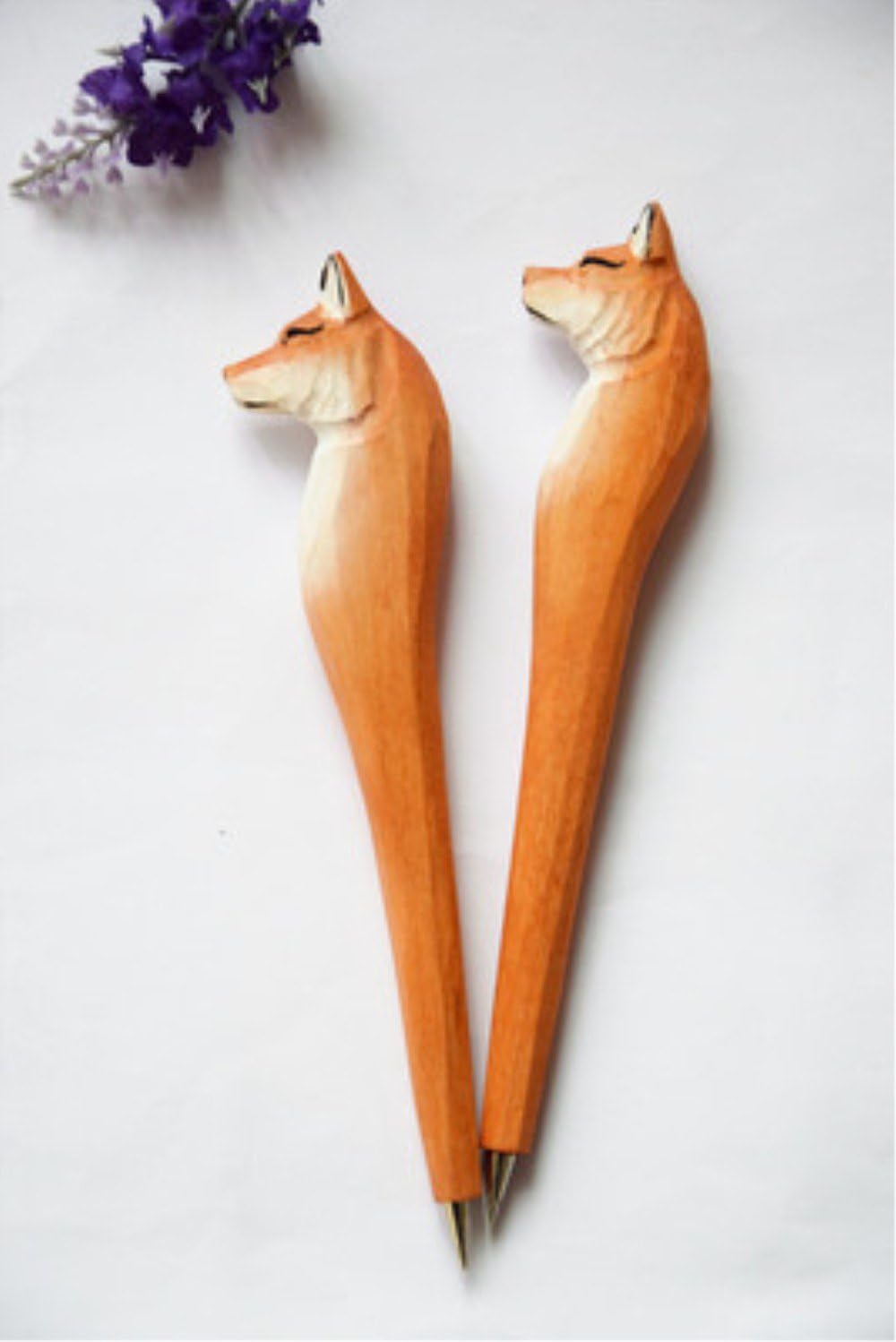 Amazon.com: Lopenle 12PCS Kawaii Fox Pens Novelty Animal Gel Pen Foxes ...