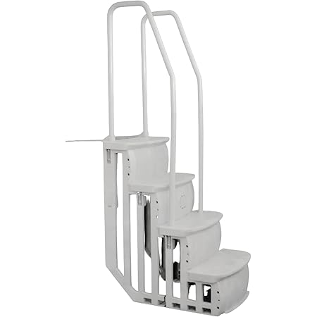 Amazon.com : Blue Torrent Easy Pool Step Ladder for Above-Ground Pools ...