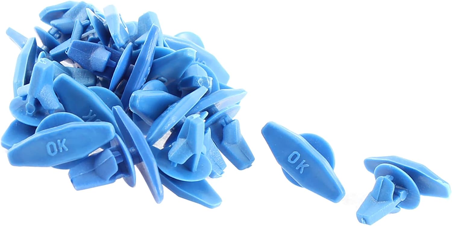 ACROPIX 5x4mm Universal Car Door Card Interior Weatherstrip Rivets ...