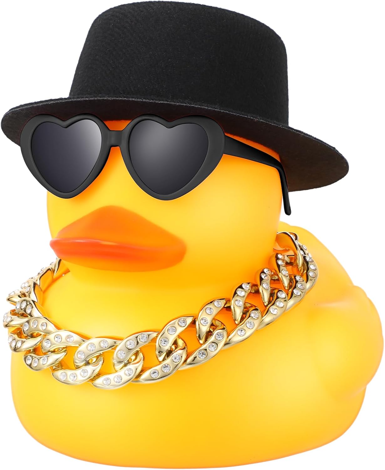Amazon.com: Honoson 6.89 Inches Large Rubber Duck Funny Giant Rubber ...