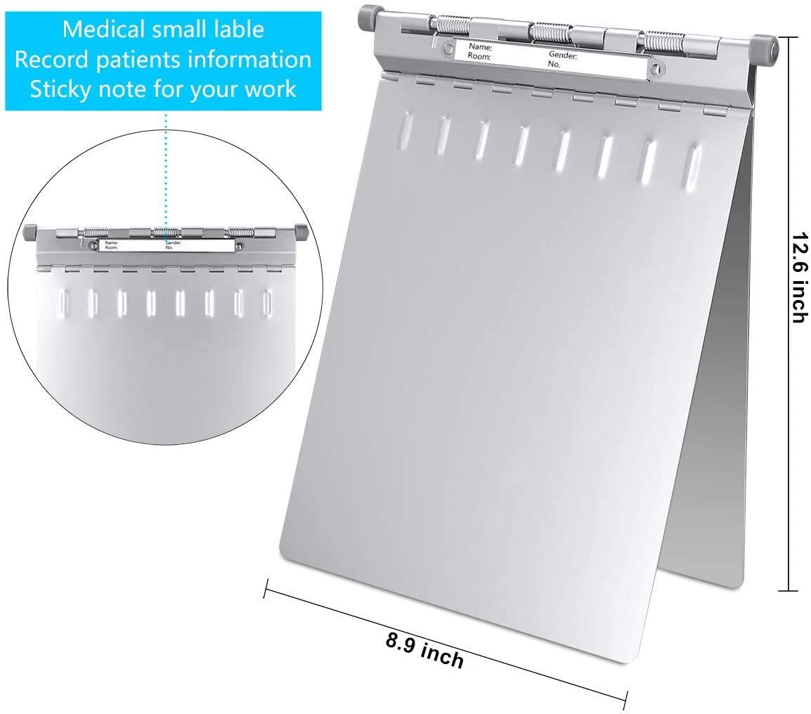 Clip Boards A4 Clipboards-6 Pieces Metal Clipboards, Heavy Duty ...