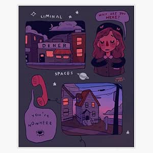 Amazon.com: Liminal Spaces Sticker Vinyl Waterproof Sticker Decal Car ...