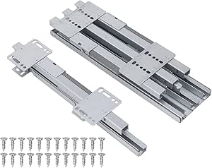 Drawer Slide Top and Bottom Heavy Duty Drawer Slide Rail for Pull Out ...