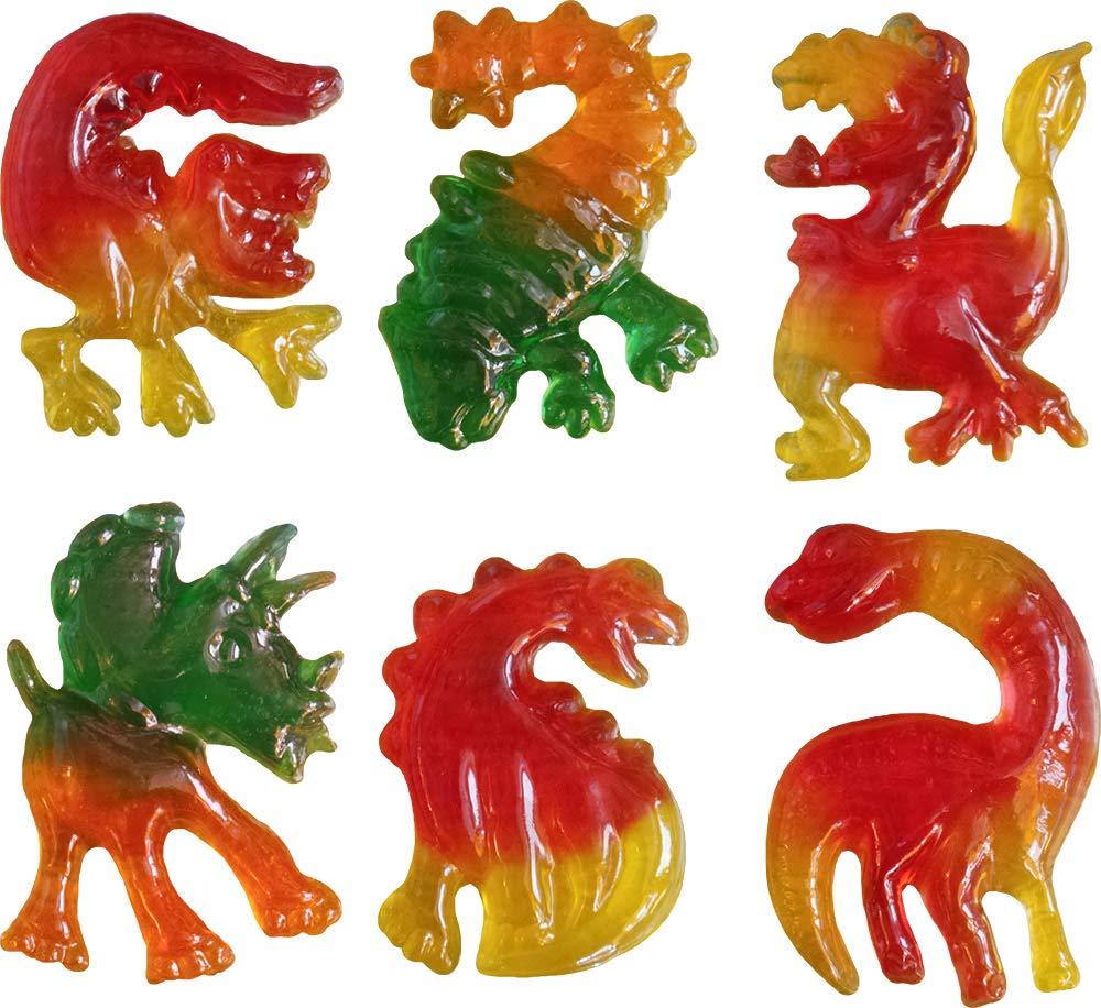 Amazon.com : VIDAL FORCE Dinosaur Jelly (12 included) : Grocery ...