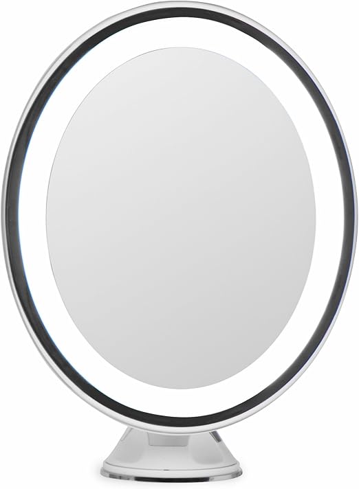 Amazon.com - LightLUXE 5X Lighted Magnifying Makeup Mirror w/Bright LED ...