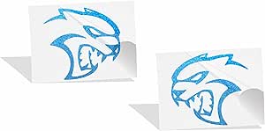 Amazon.com: Reflective Concepts Hellcat Emblem Overlay Decal Stickers ...