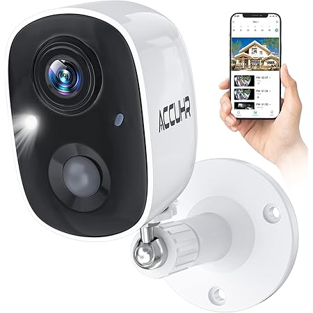 Amazon.com : Wireless Security Camera, 1080P Battery Powered WiFi ...