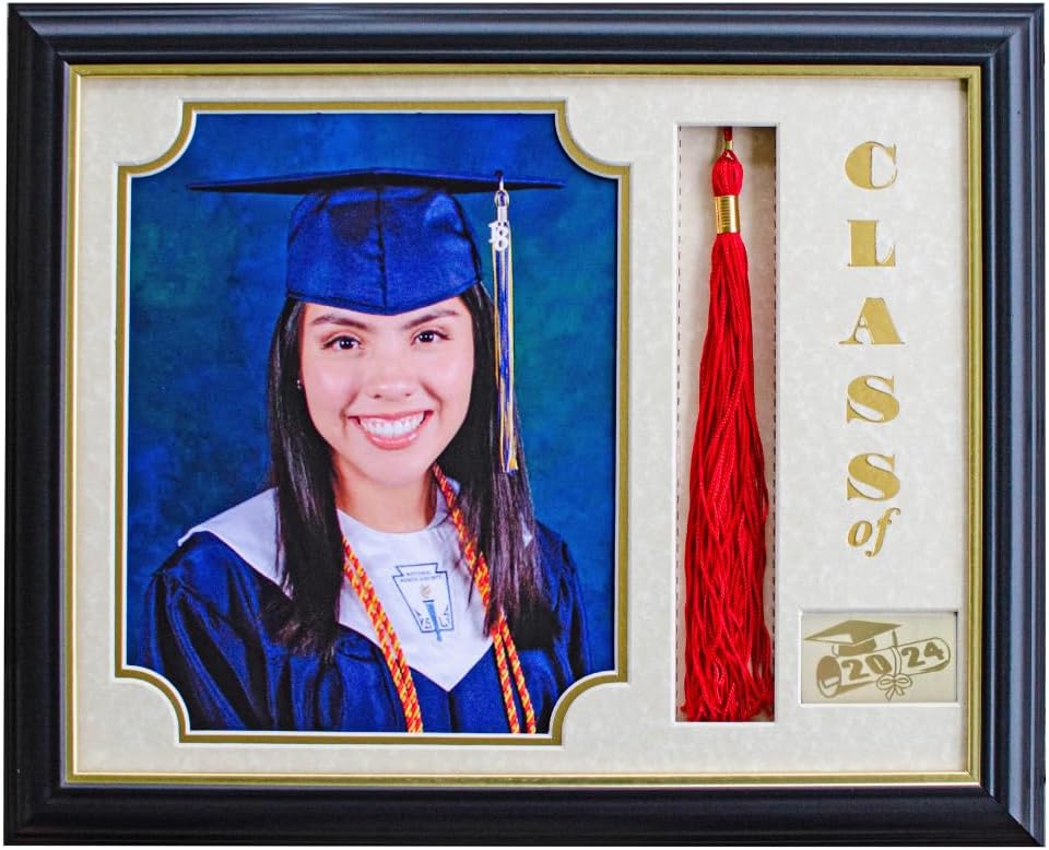 Amazon.com - Black Wood Graduation Tassel Picture Frame for 8x10 Print