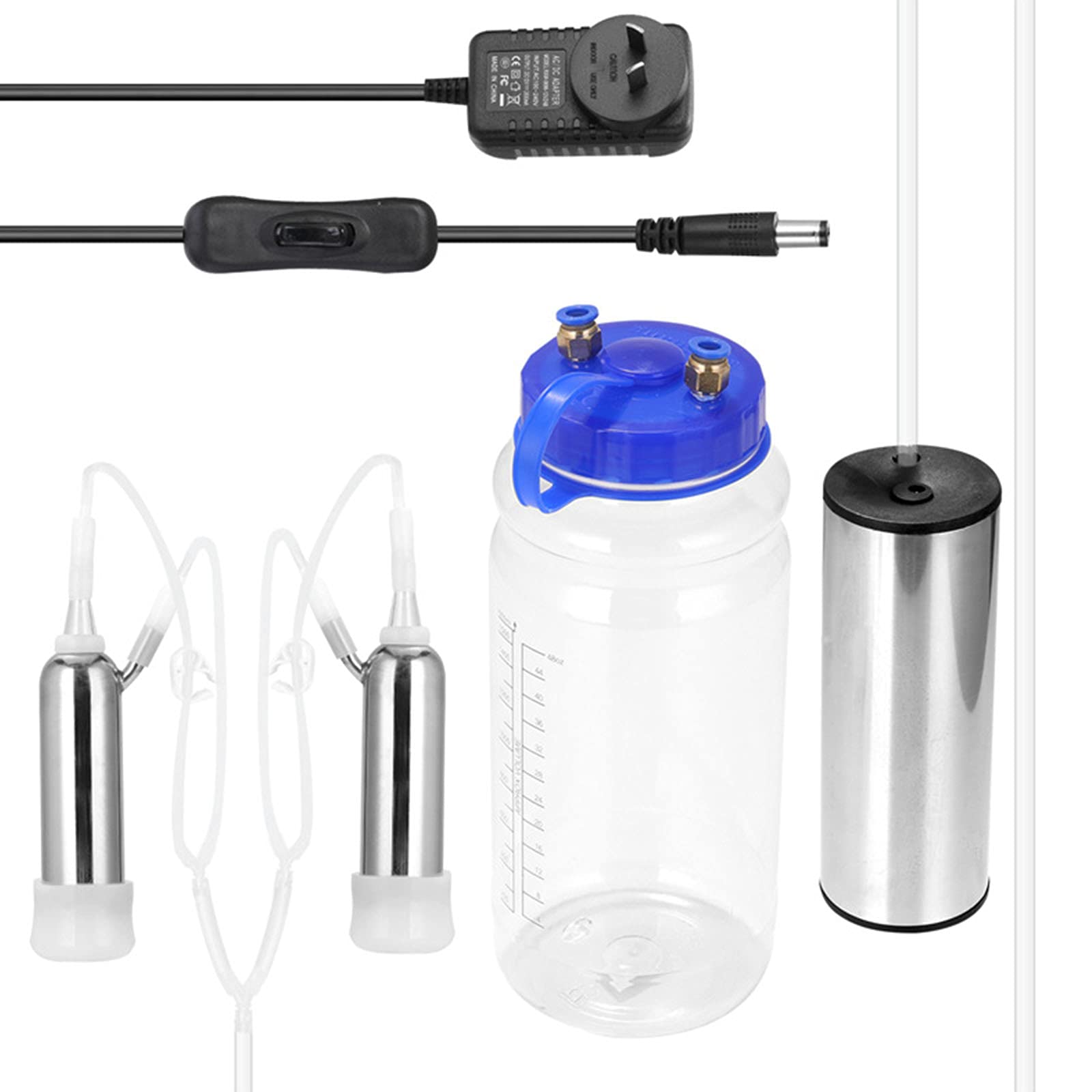 Buy Milking Machine Kit, 2L Electric Milking Machine for Cows, Milking ...