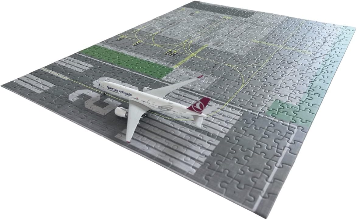 Airport layout 500pc puzzle for diecast model planes in 1/400 & 1/500 ...