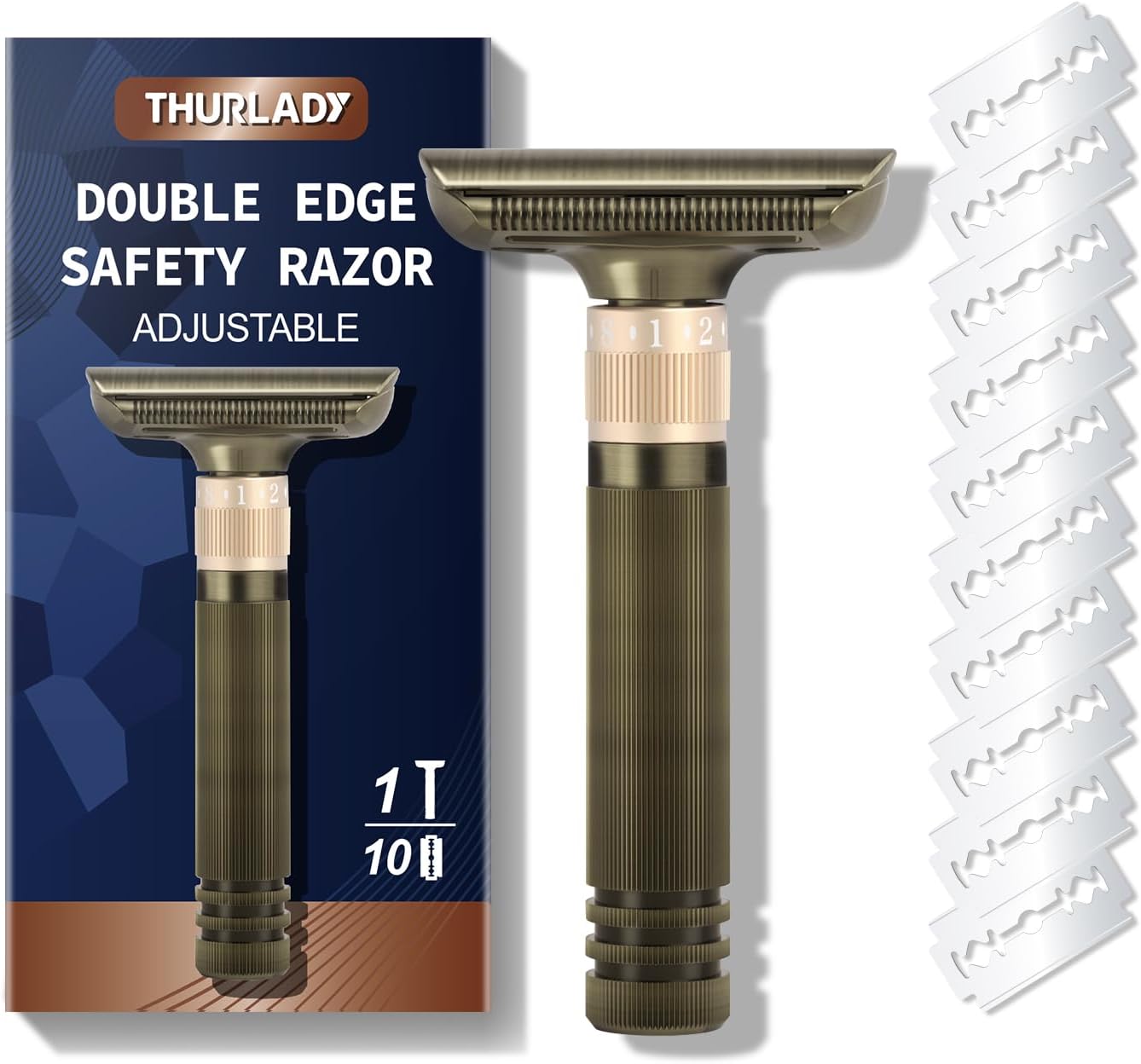 Amazon.com: Parker Safety Razor, The SOLOEDGE Single Edge Safety Razor ...