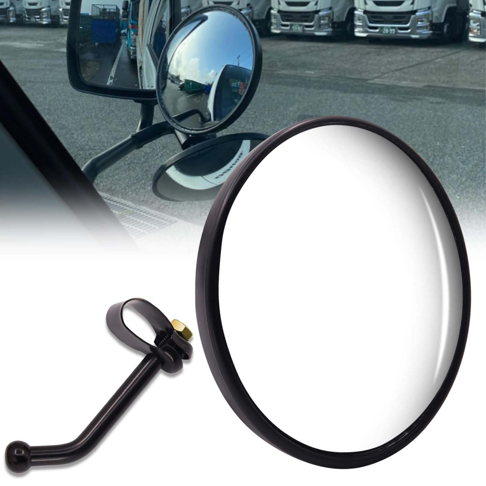 Amazon.com: Ygmylandbb Convex Mirror, Blind Spot Mirror, Side Mirrors ...
