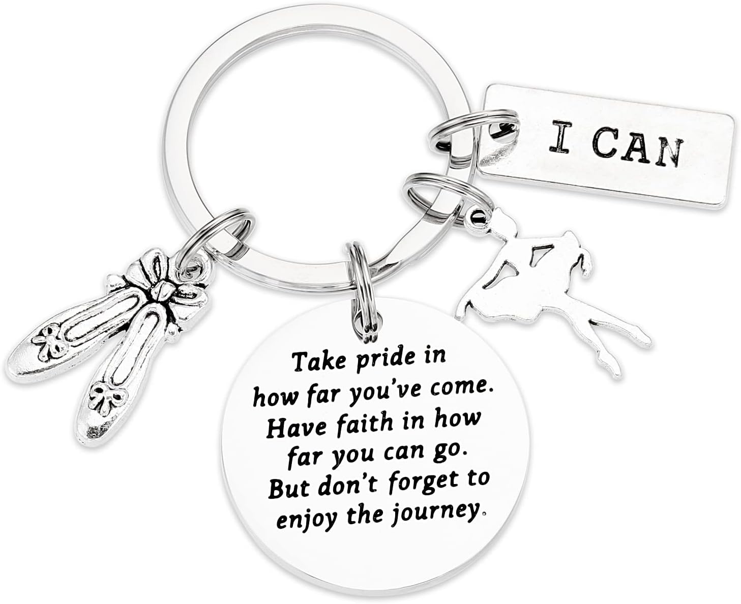 Amazon.com: Dance Recital Gifts Ideas Keychain for Women Teens Dancer ...