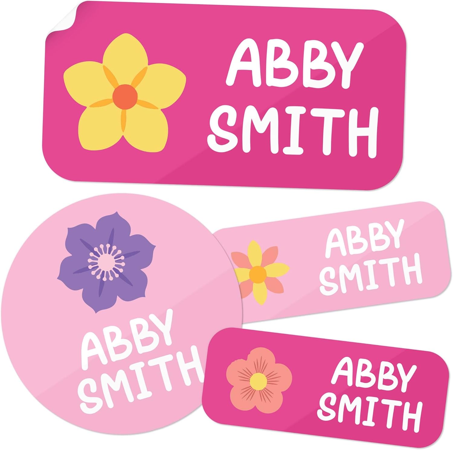 Amazon.com : Personalized Daycare Name Labels for Kids, (130 Pack ...