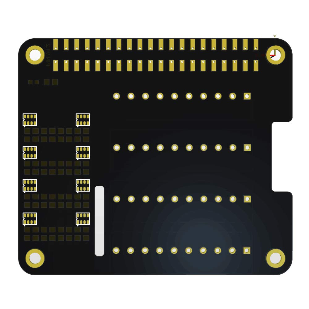 Buy GeeekPi Raspberry Pi 4 GPIO Screw Terminal Block Breakout Module ...