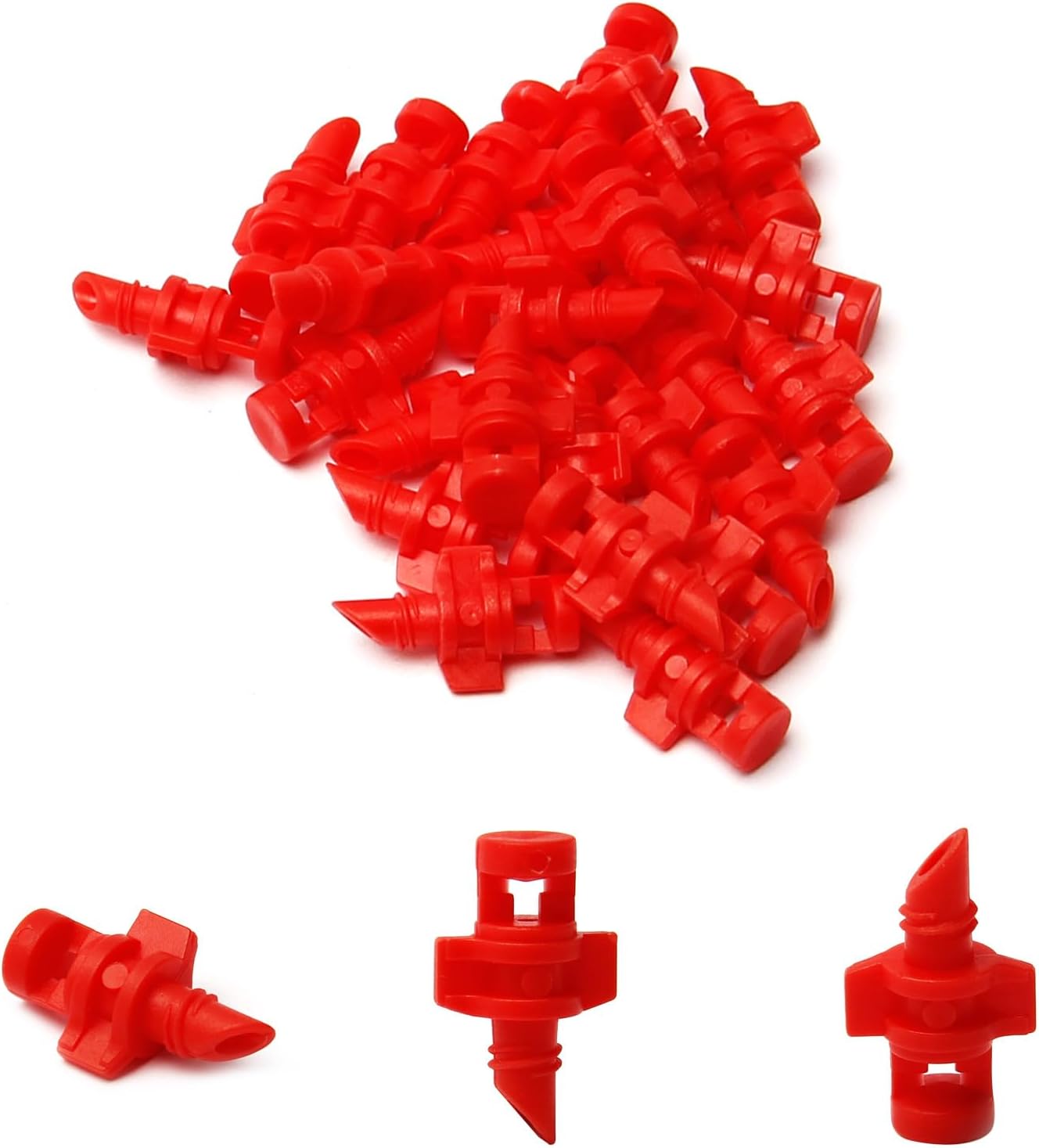 Amazon.com : MroMax 25Pcs 360 Degree Micro Sprayer Automizing Sprinkler ...