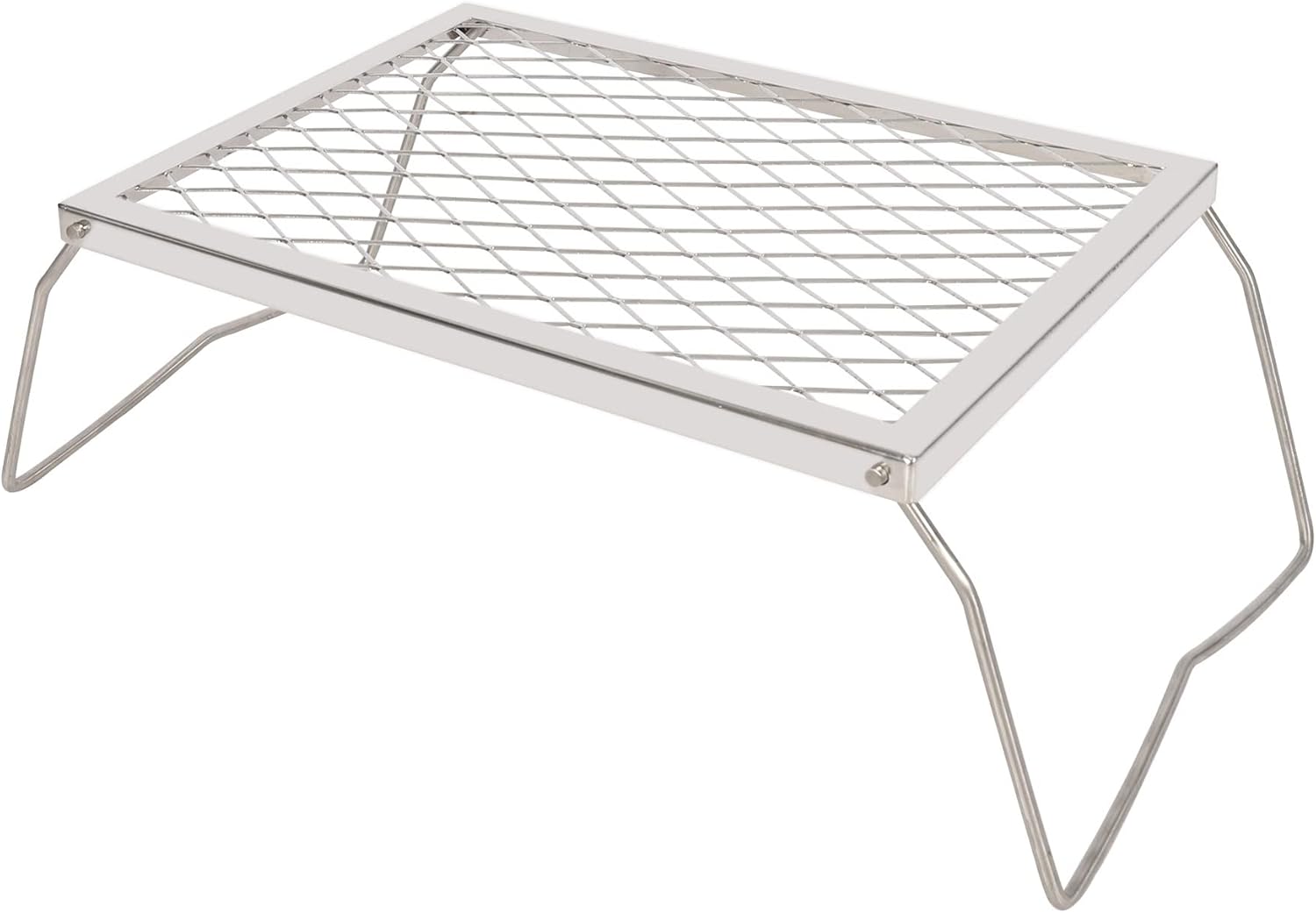 REDCAMP Folding Stainless Campfire Grill Heavy Duty Nepal | Ubuy