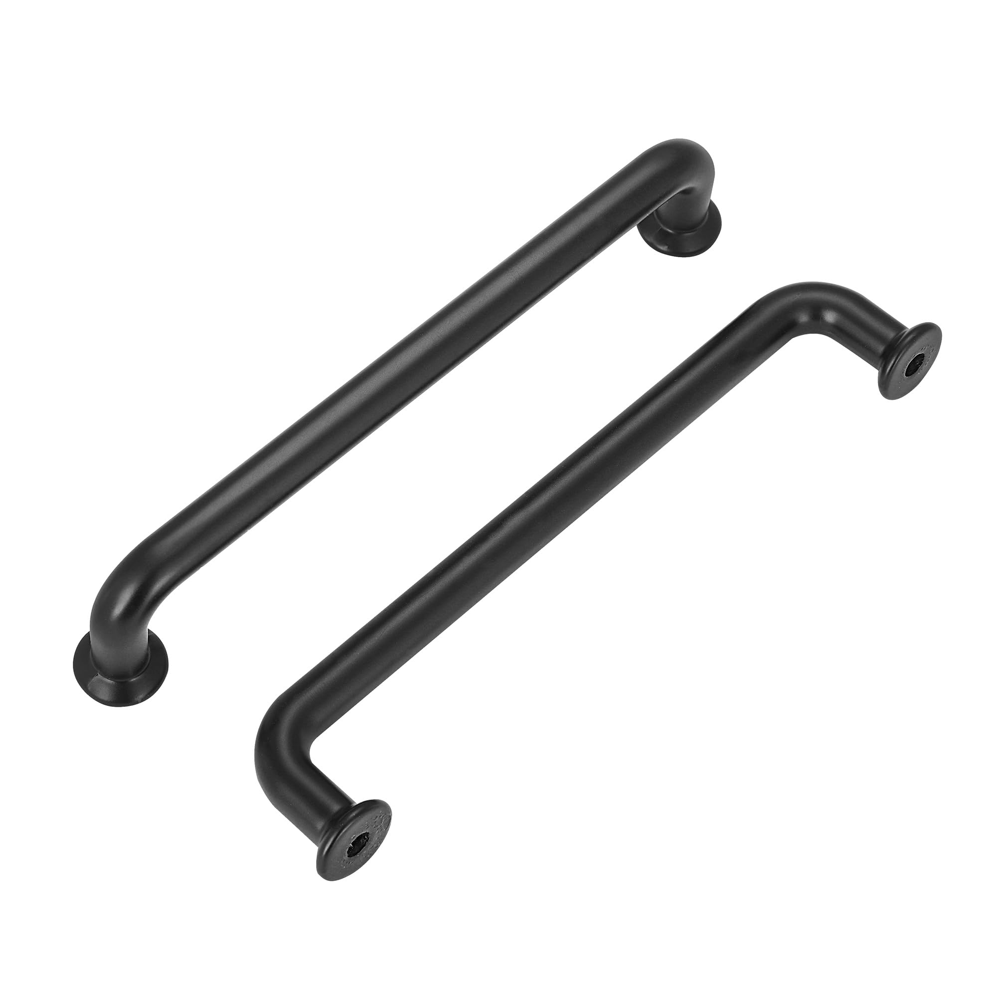 Snapklik.com : 5 Pack 5 Inch Matte Black Kitchen Cabinet Handles Black Modern Cabinet Pulls ...