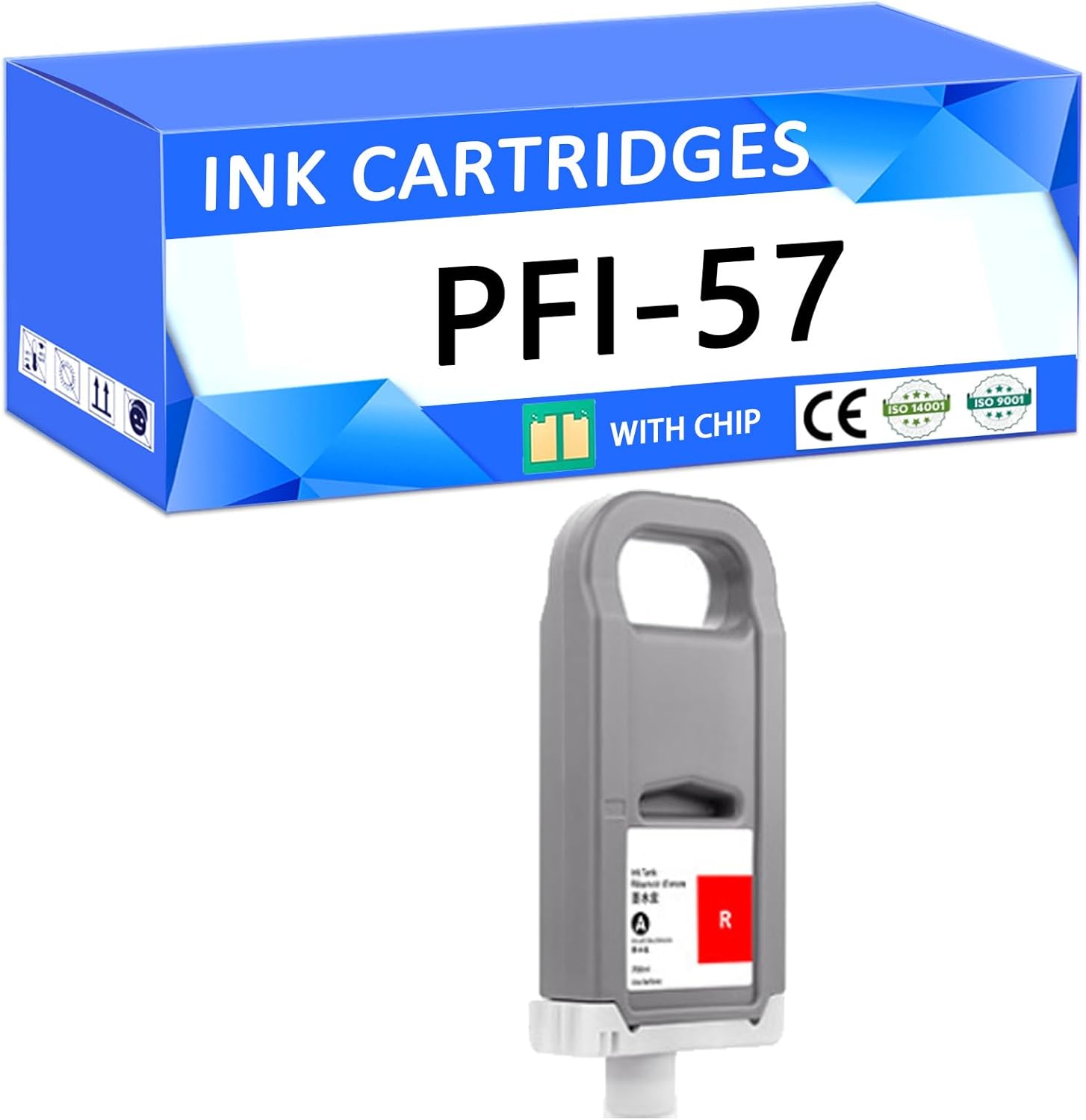 Amazon.com: AIRLUG PFI-57 Ink Cartridges Replacement,Compatible for Canon PFI 57 PFI57 Ink Tank ...